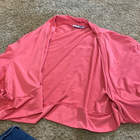 Belle Amie | Other | Pink Bolero | Poshmark